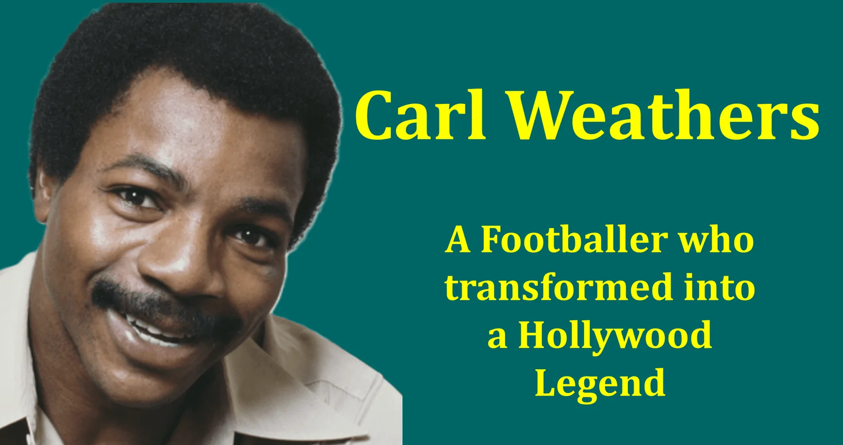 Carl Weathers: A Footballer Who Transformed Into A Hollywood Legend