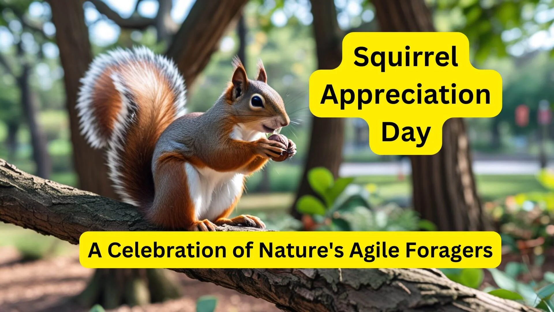 Squirrel Appreciation Day: A Celebration Of Nature's Agile Foragers